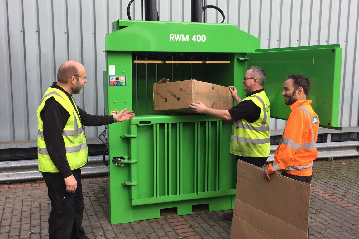 Waste balers and the waste handling jigsaw - Riverside Waste Management